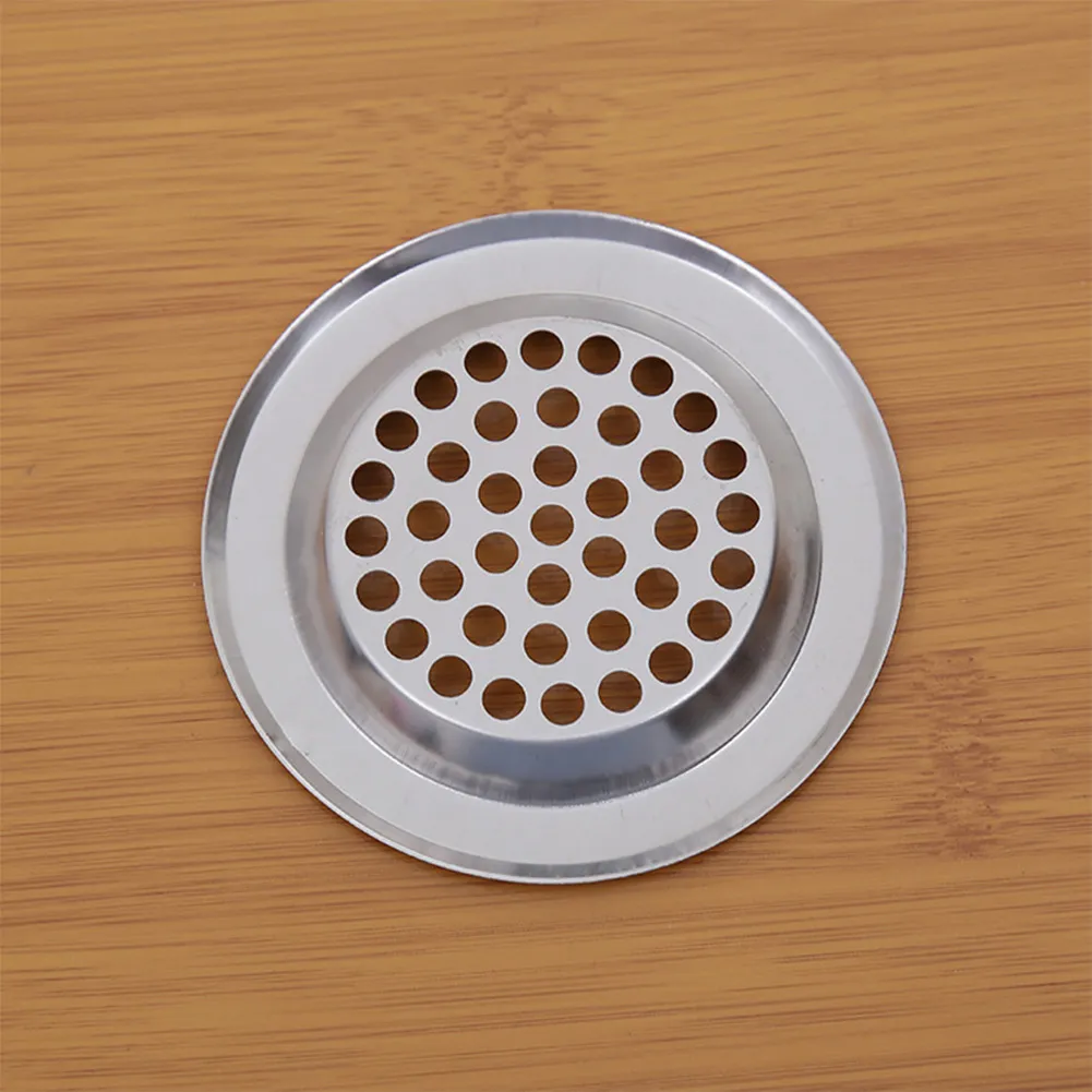 Shower Drain Kitchen Sink Filter Hair Stopper Catcher Filter Steel Plug ...