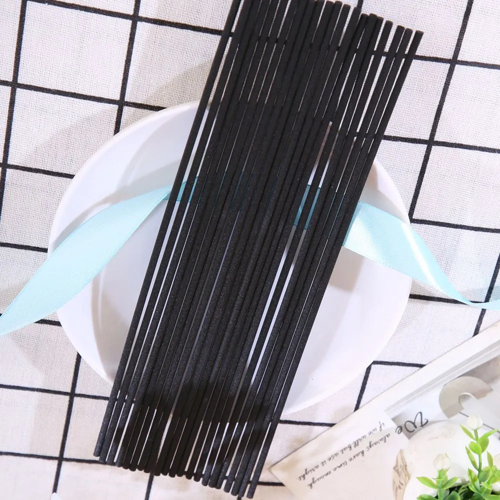 Polyester Reed diffuser reeds with Black Fiber Rod for Home Fragrance ...