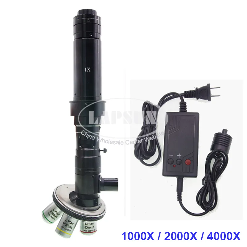 400x Microscope With Multi Objective Zoom Stereo Industry Microscope ...