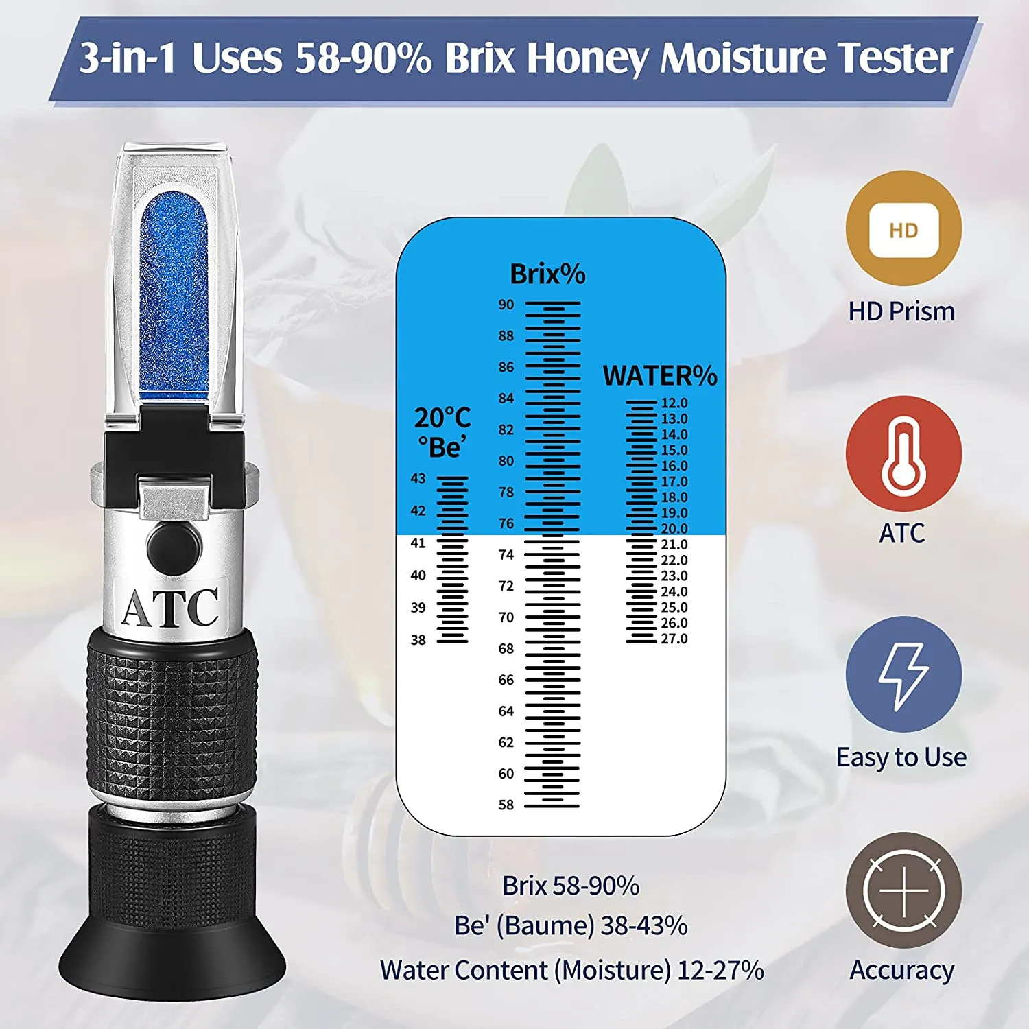 refractometer for honey