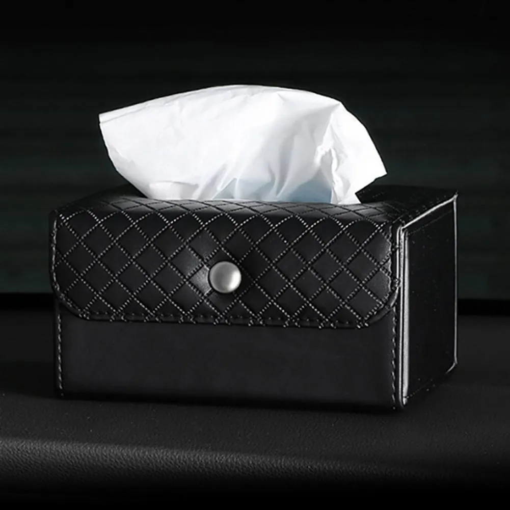 DHgate.com:Tissue Holders For Cars - Stylish Faux Leather Auto Tissue ...