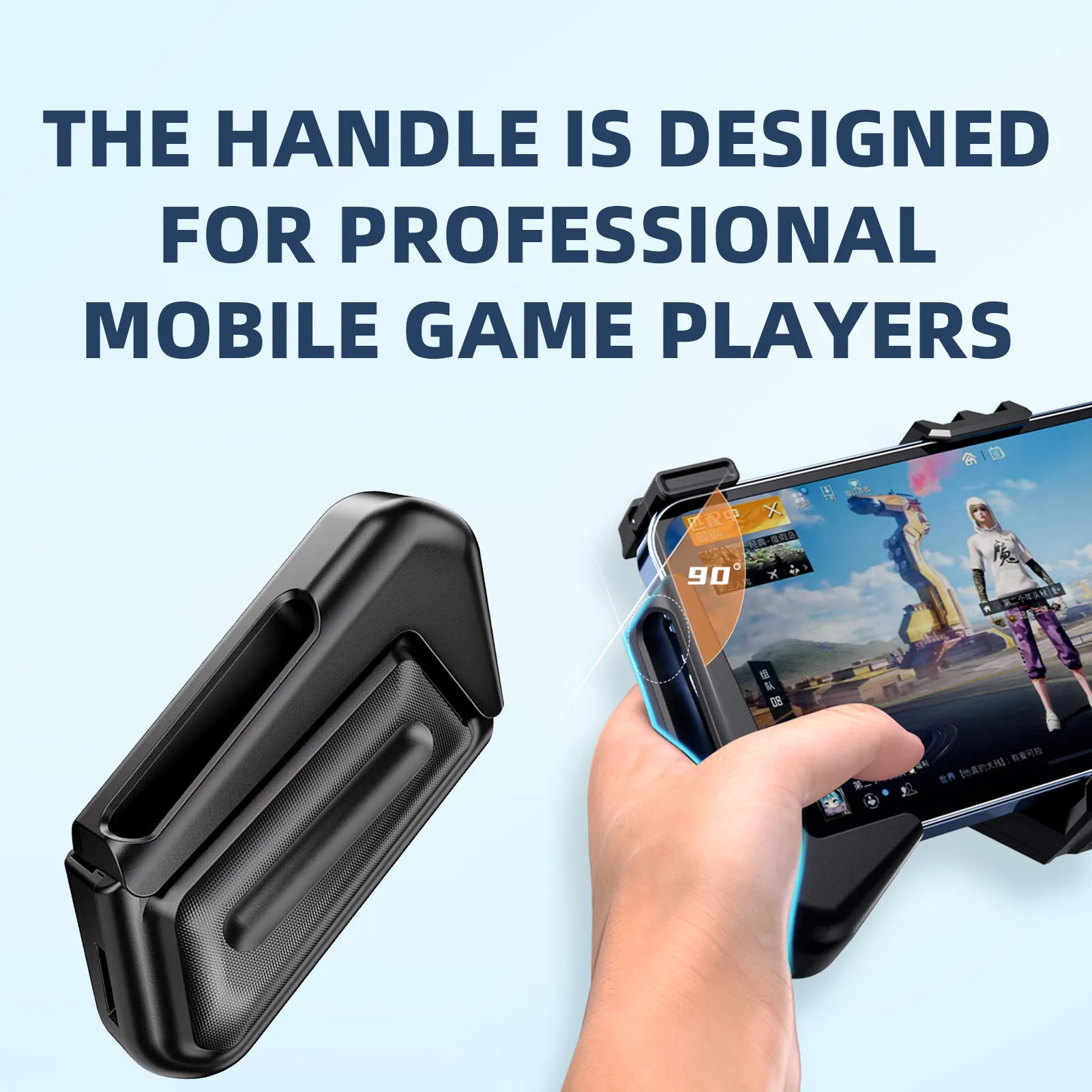 Foldable Mobile Ps5 Controller Phone Mount Case With Joystick And ...