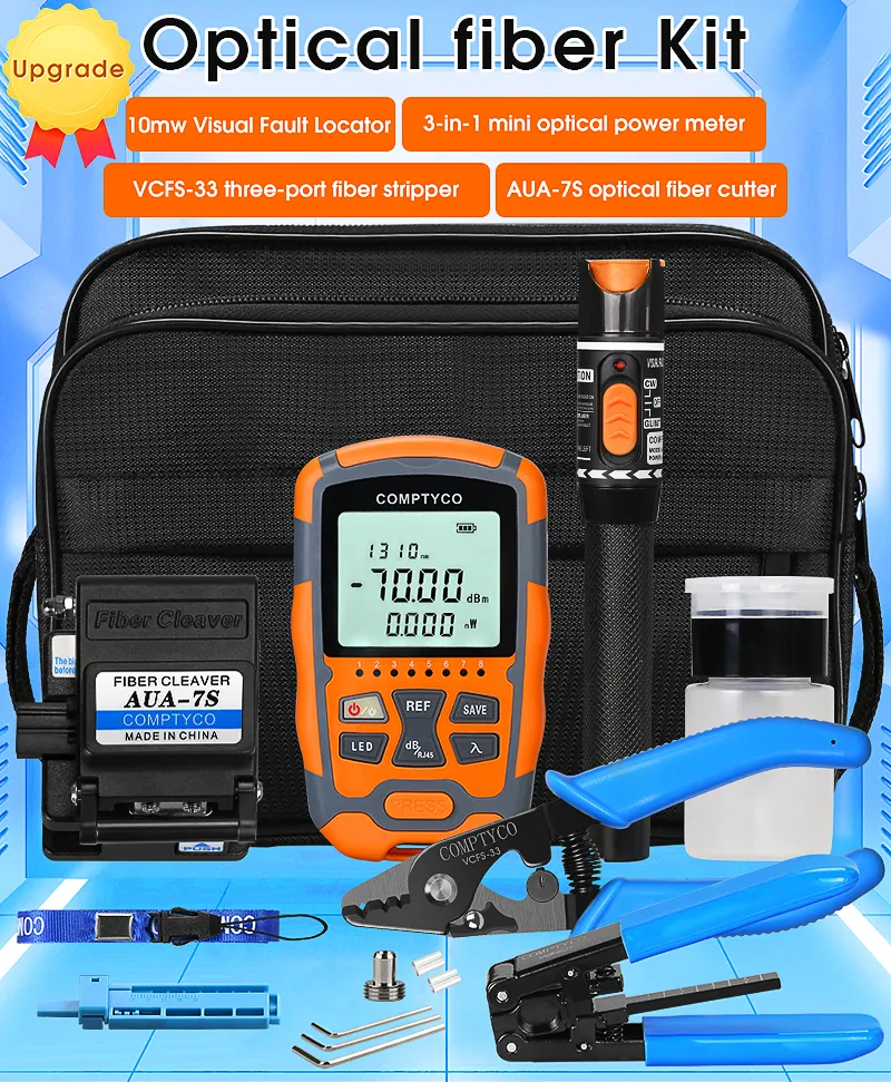 DHgate.com:COMPTYCO FTTH Fiber Optic Tool Kit - Optical Power Meter ...