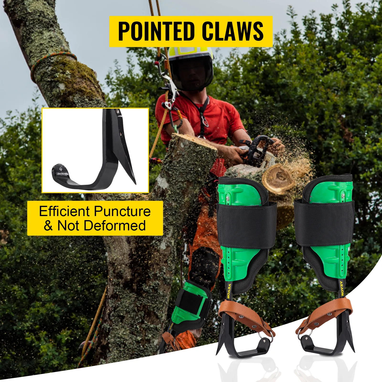 2026 Tree Spike Set Pole Climbing Spurs Steel... From Jjhyhyd, $147.39 ...