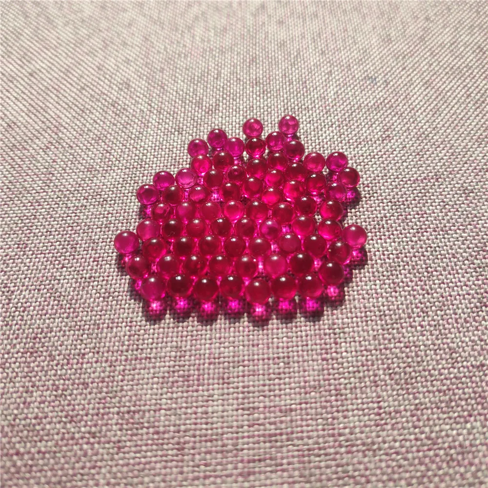 Loose Ruby Gemstones: 100 Synthetic Corundum Balls,... From Tiodw, $20 ...