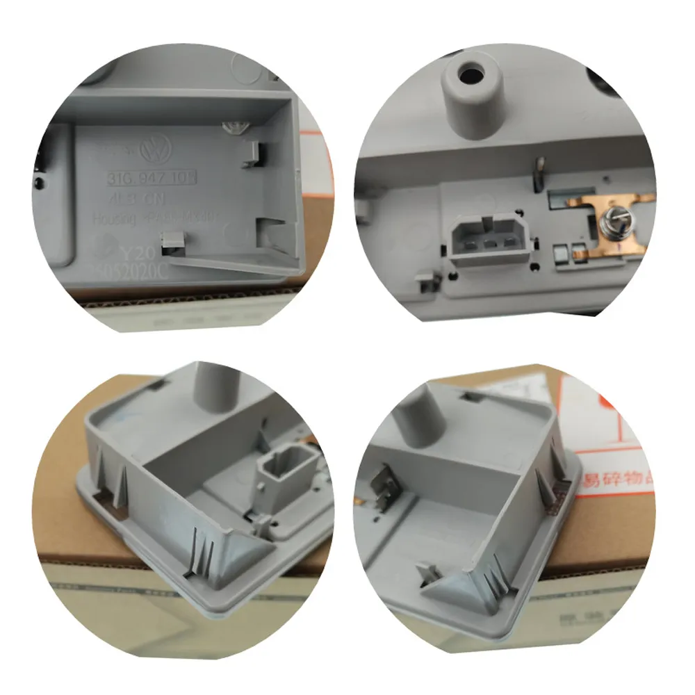 Gray Beige Reading Dome Light Interior Lamp For VW Polo 9N 6R T5 Bora ...