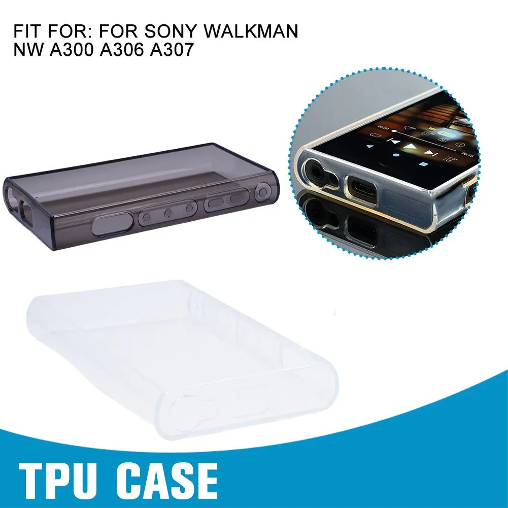 Device Protective Case: Earphone Walkman Soft Clear TPU Shell Scratch ...