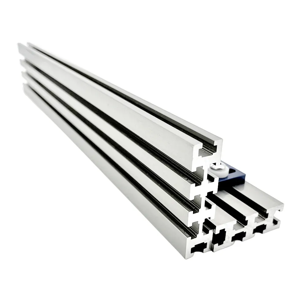 Aluminium Multi Track Profile Fence Woodworking Miter Track T Slot ...