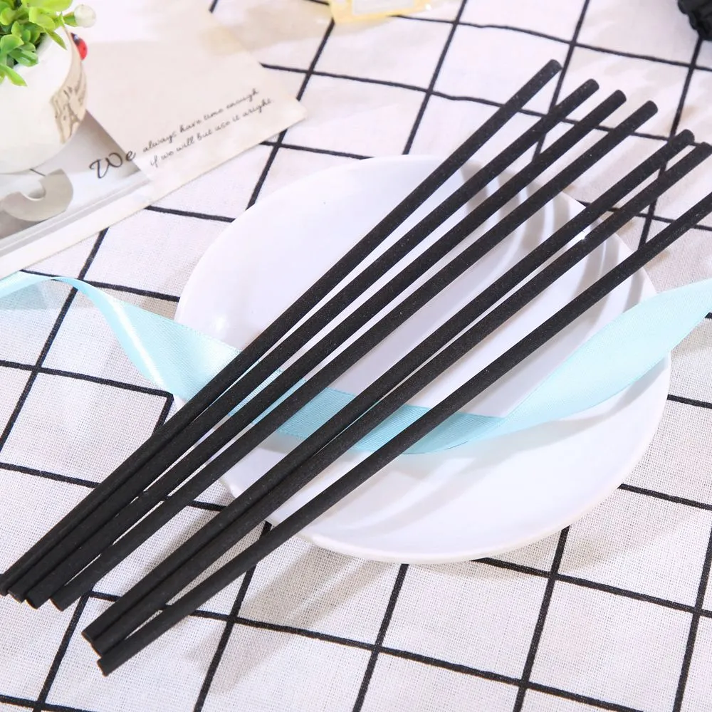 Polyester Reed diffuser reeds with Black Fiber Rod for Home Fragrance ...