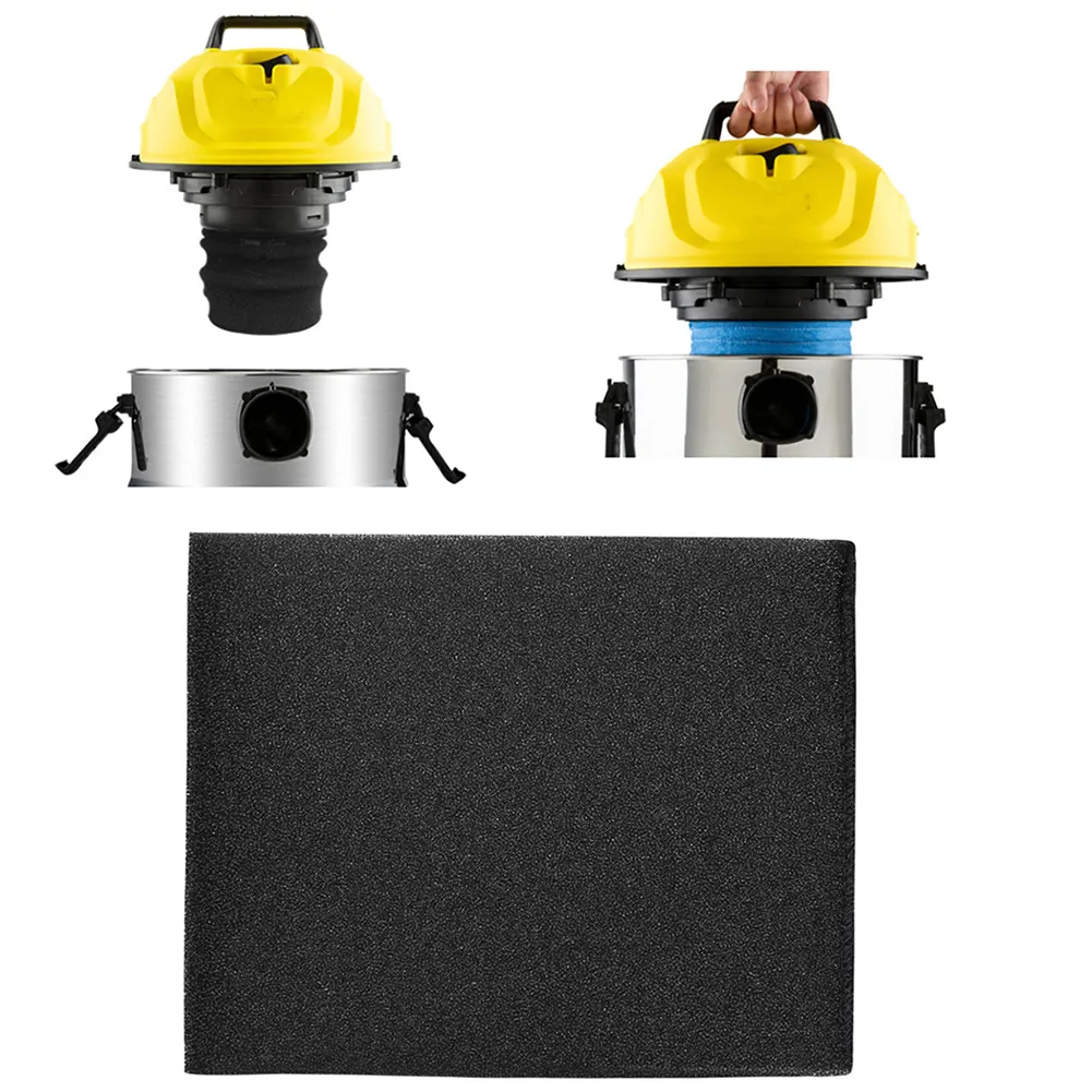 UpgradedHigh-Performance Foam Filter for Karcher NT 48/1 TE WD 2.Xxx WD2.200 WD2.500 Vacuum ...