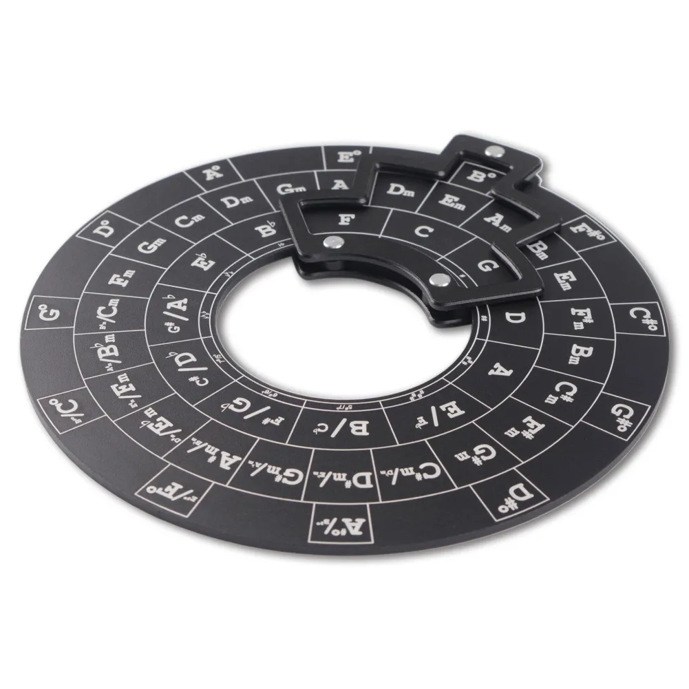 YOUZI Aluminum Alloy Music Theory Wheel Music Enlightenment Toy, for ...