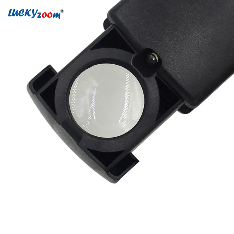 DHgate.com:30x Pocket Magnifier LED Illuminated Mini Reading Magnifying ...