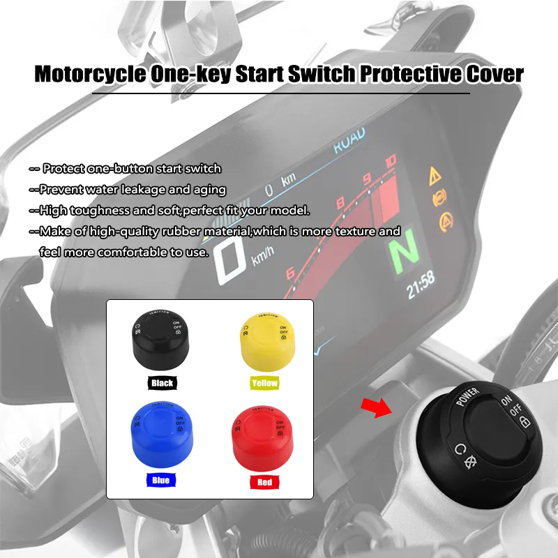 Exclusive One-Key Start Switch Protective Cover for BMW R1200GS ...
