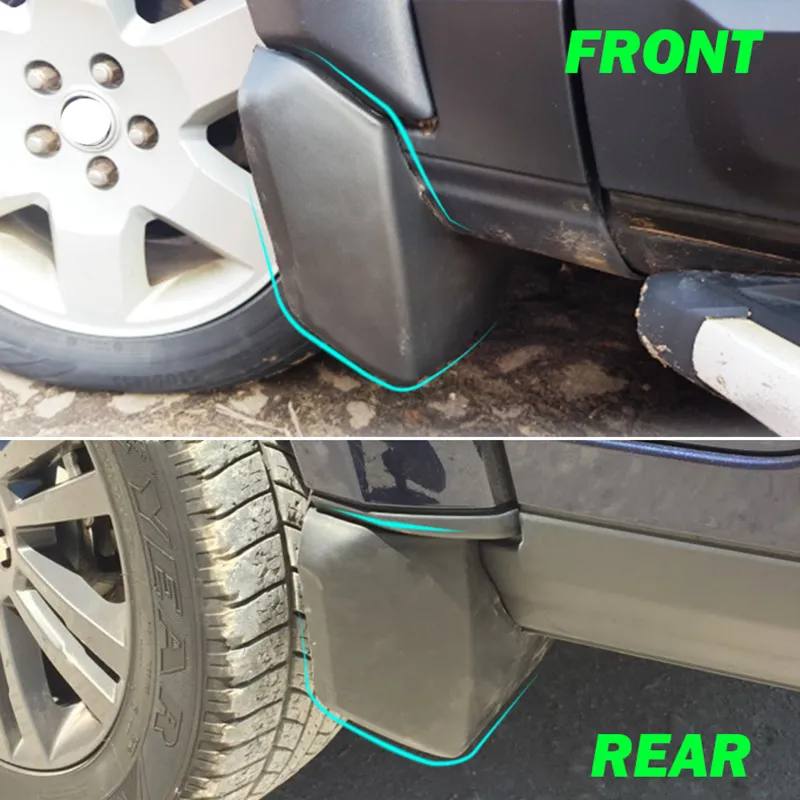 OE-Style Durable Mud Flaps Splash Guards Mudguards for Land Rover ...