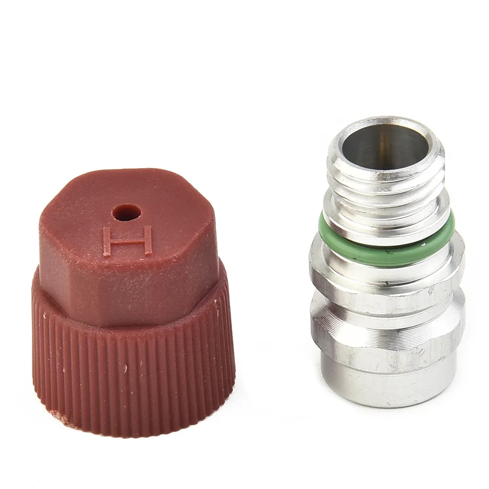 R134A Retrofit Service Port - High Side M12x1.5 AC Adapter with Valve ...