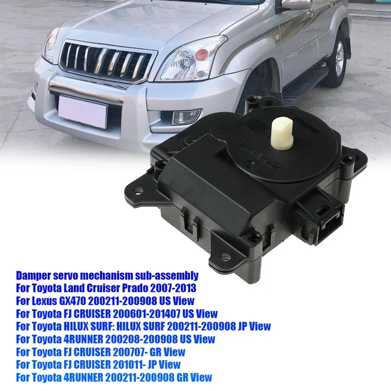 Upgraded87106-35120 Air Conditioning Mode Damper Actuator Servo Motor ...