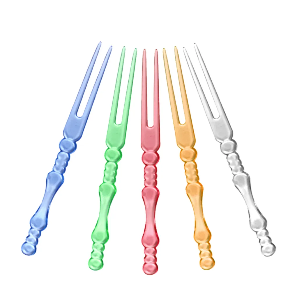 plastic fruit fork