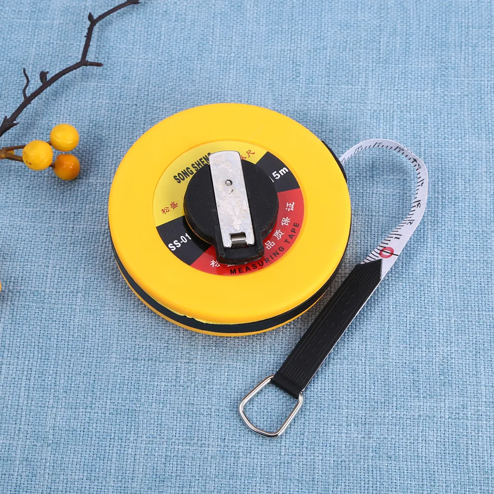 Building Surveying Distance Carpenter Measuring Meter Fiberglass Tape ...