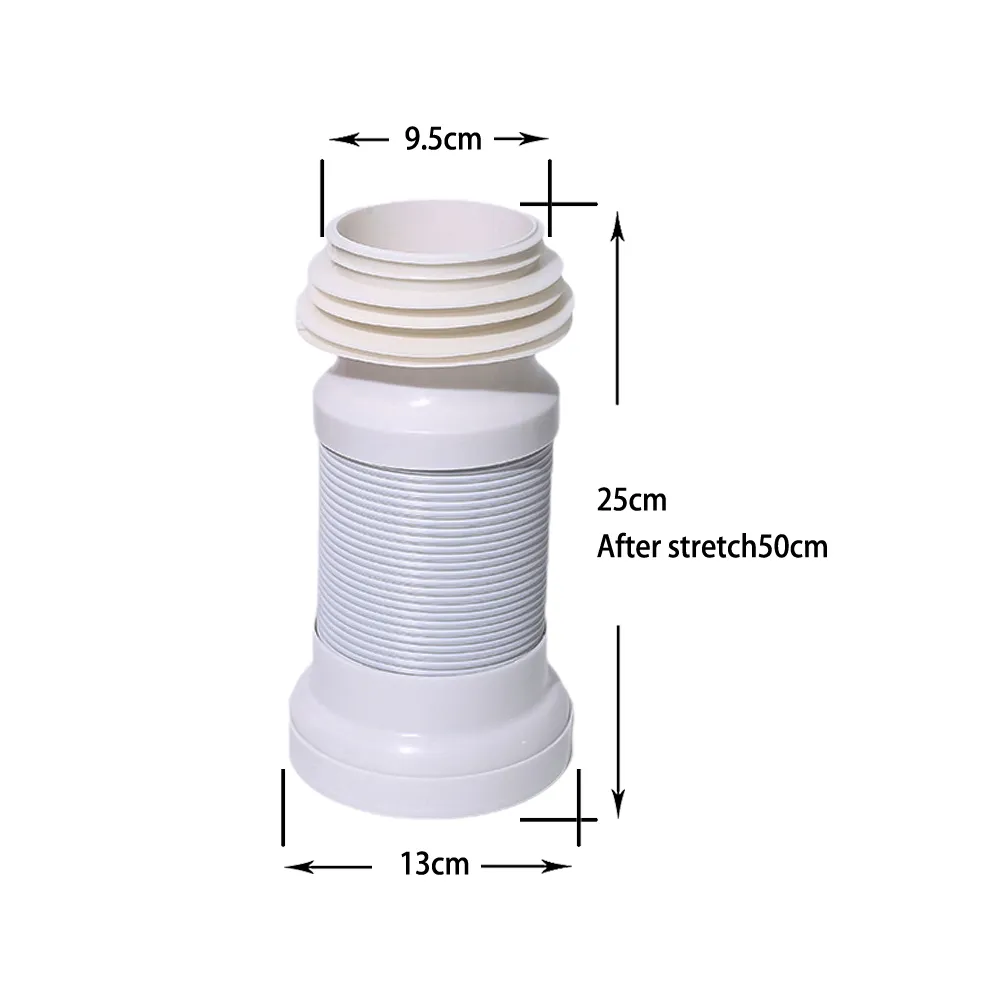 WC Pan Connector Flexible PVC Hose Retractable... From Ddmyjan, $39.97 ...