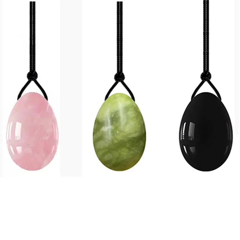 Natural Quartz Yoni Eggs therapeutic stone massage for Women - Multiple ...