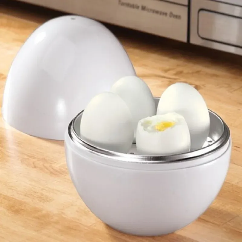 how to boiled eggs in the microwave