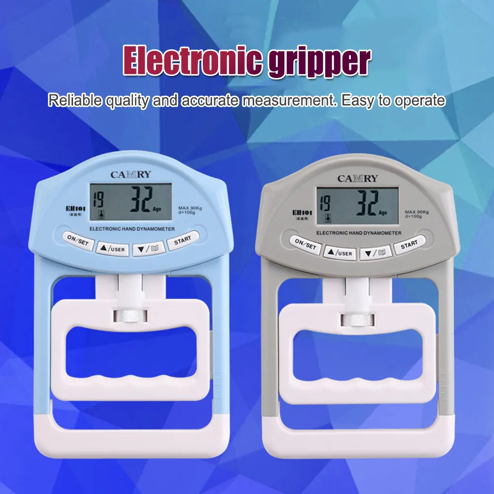 Digital Hand Dynamometer: Grip Strength Tester 0 120 Kg 264 Lbs ...