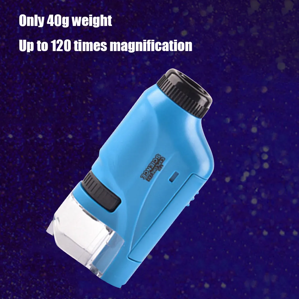 Handheld Microscope Kit Mini Pocket Microscope Battery Powered ...