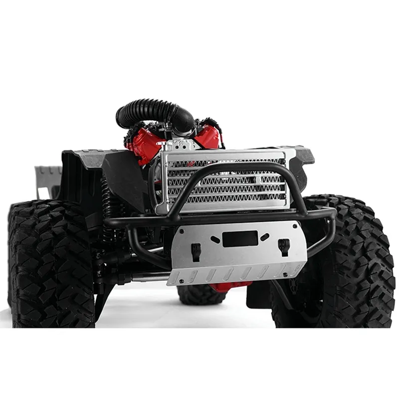 V8 Engine Radiator Cooling Fan For Traxxas TRX4 TRX6 Axial SCX10 RC ...