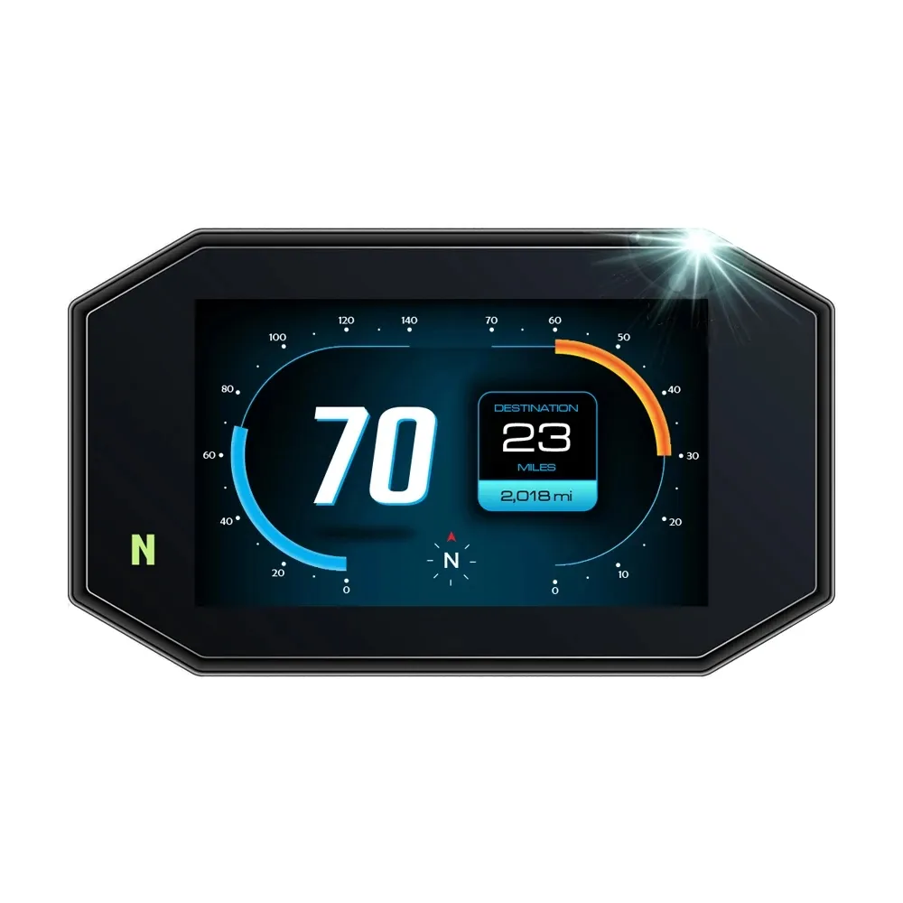 Motorbike Protective Jacket Screen Shield High Clarity Instrument Panel ...