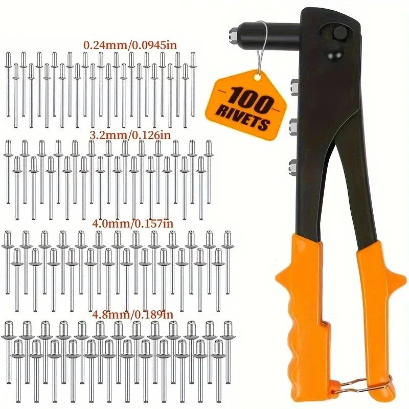 DHgate.com:100 Pieces Non-Slip One Hand Rivet Portable Manual Manual ...