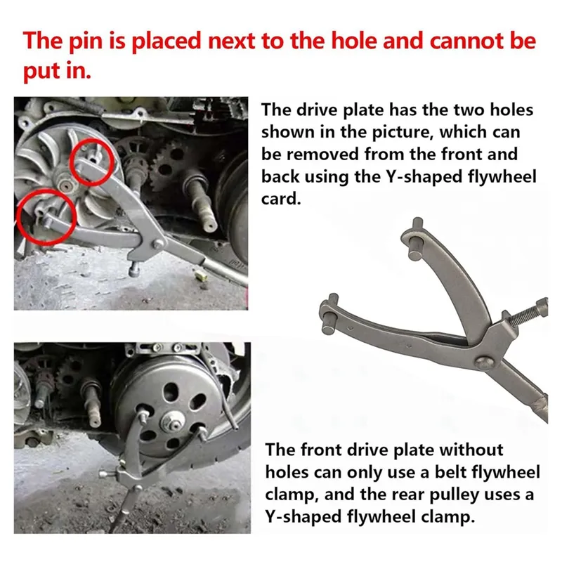 Motorcycle Scooter Flywheel Clutch Tool: Secure, Adjust, & Fix! Best ...