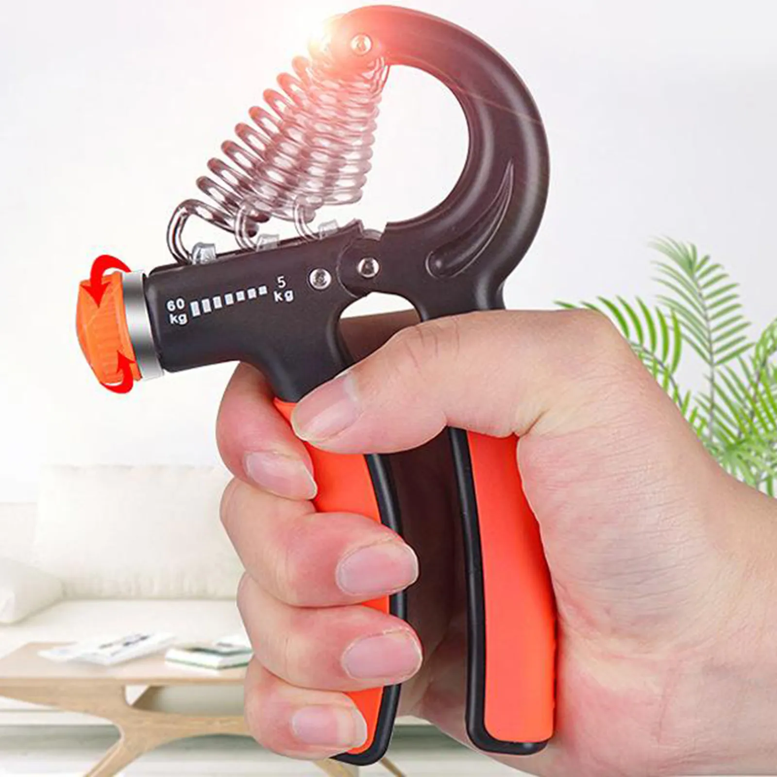 Hand Grip Strengthener: Adjustable Wrist and Forearm Gripper for ...