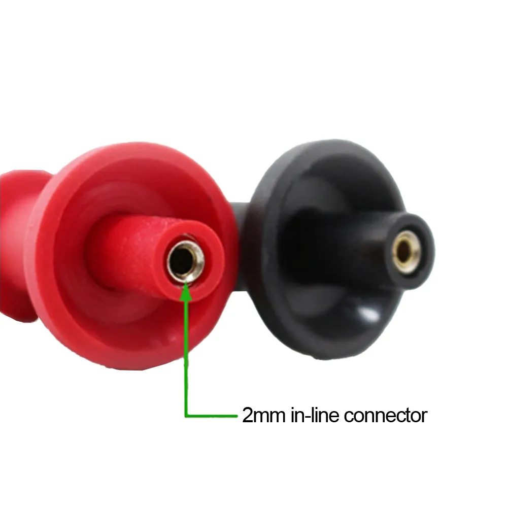 Multimeter Probe Hook Spring Type Alligator Clip Test Leads for ...