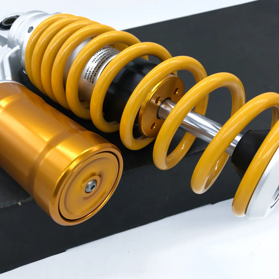 320-360mm Motorcycle Rear Air Shock Absorbers for Honda Suzuki Yamaha ...