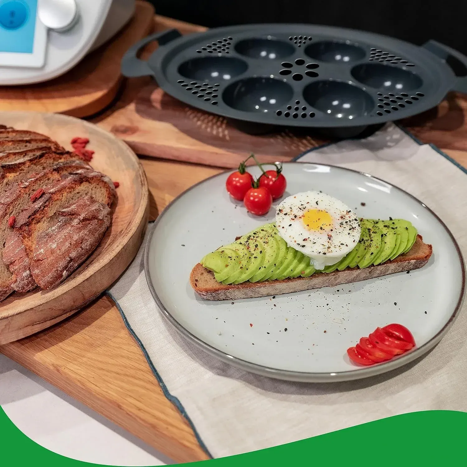 how to boil an egg thermomix