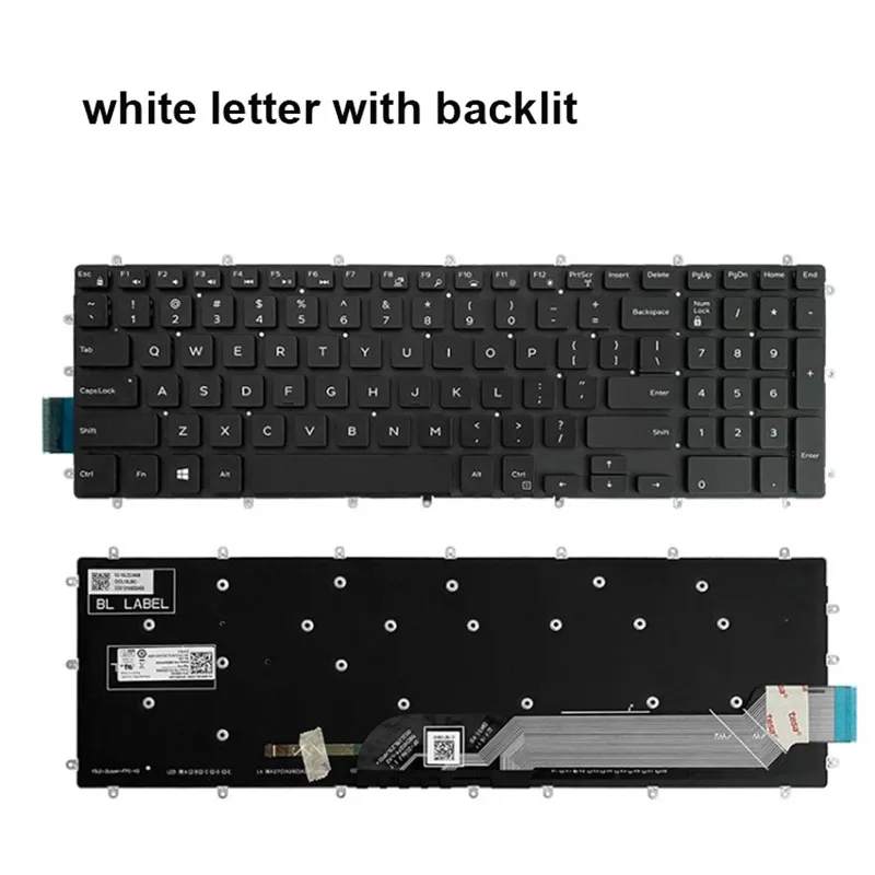 DHgate.com:New Laptop Replacement Keyboard for DELL P71F P82F P75F ...