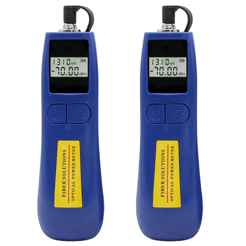 2X Accuracy6 Wavelengths Mini Optical Power Meter Tester with LCD ...