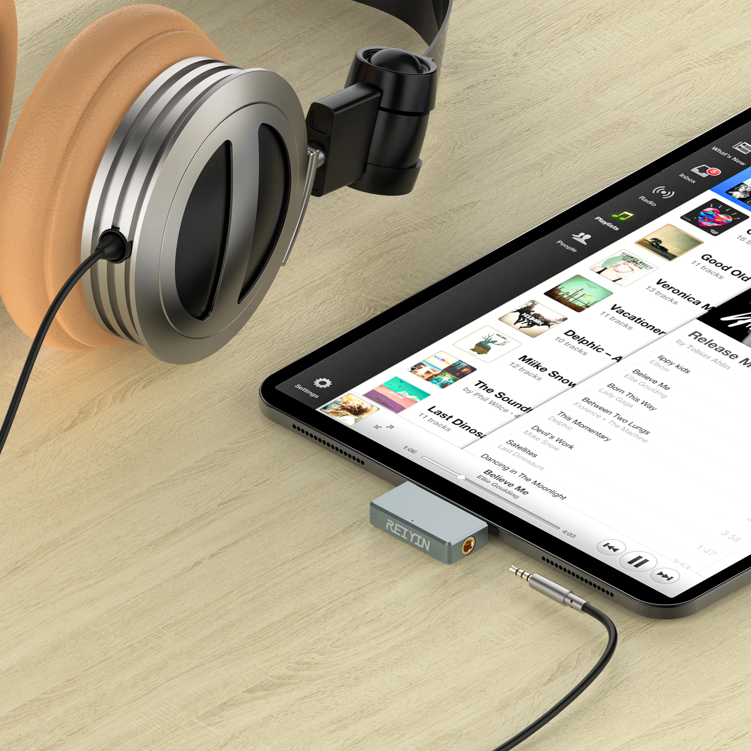 Reiyin MCA3 USB Type C to 3.5mm DAC Earphone Amplifier Digital Decoder ...