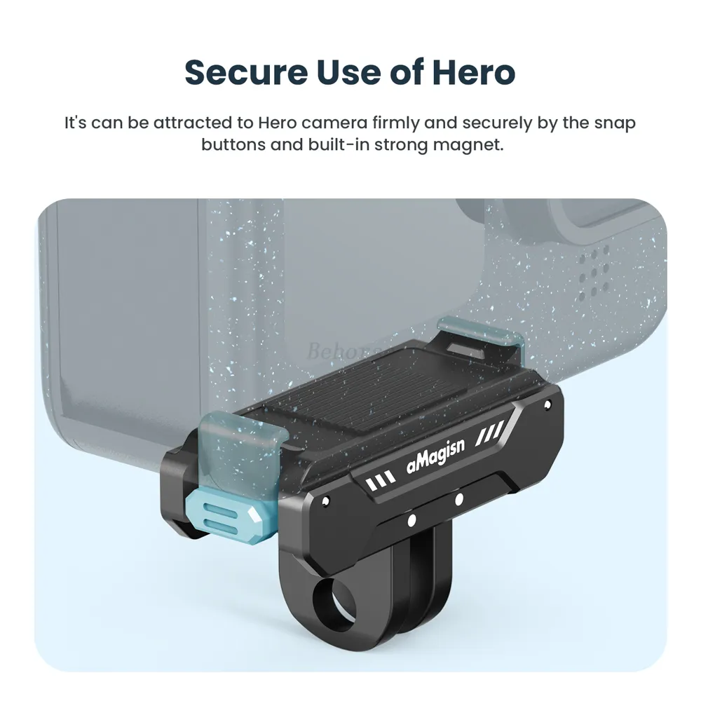 GoPro Magnetic Mount | Quick Release Adapter for Hero 12/11/10/9/8 ...