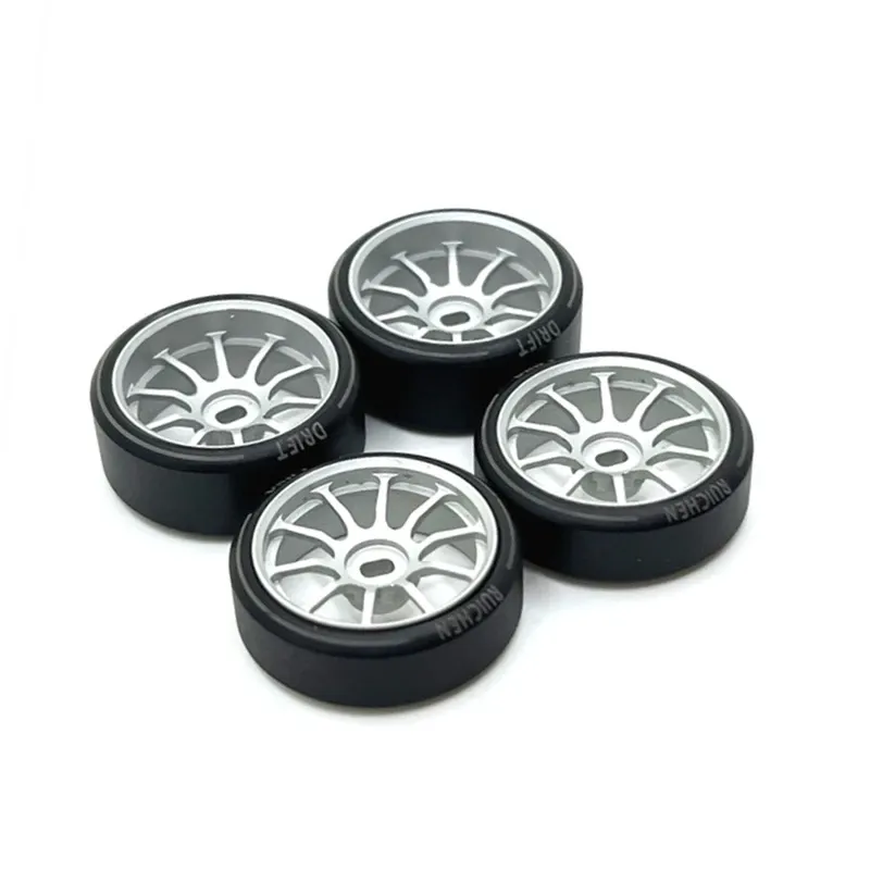 Lovely Tire And Wheel: Metal Wheel Hub & Draft Logo Tire For 1/28 RC ...