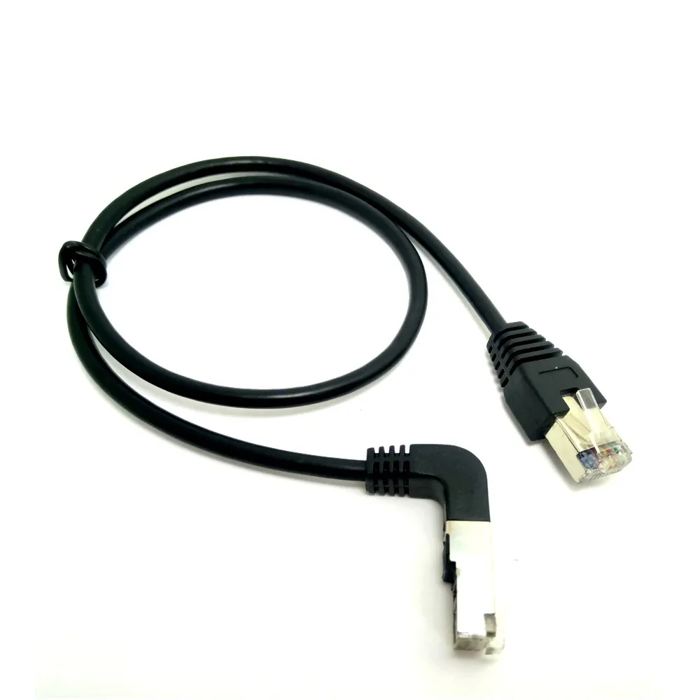 DHgate.com:Cat5e Ethernet Patch Cable 90°Angled Up/Down, 8P8C FTP STP ...