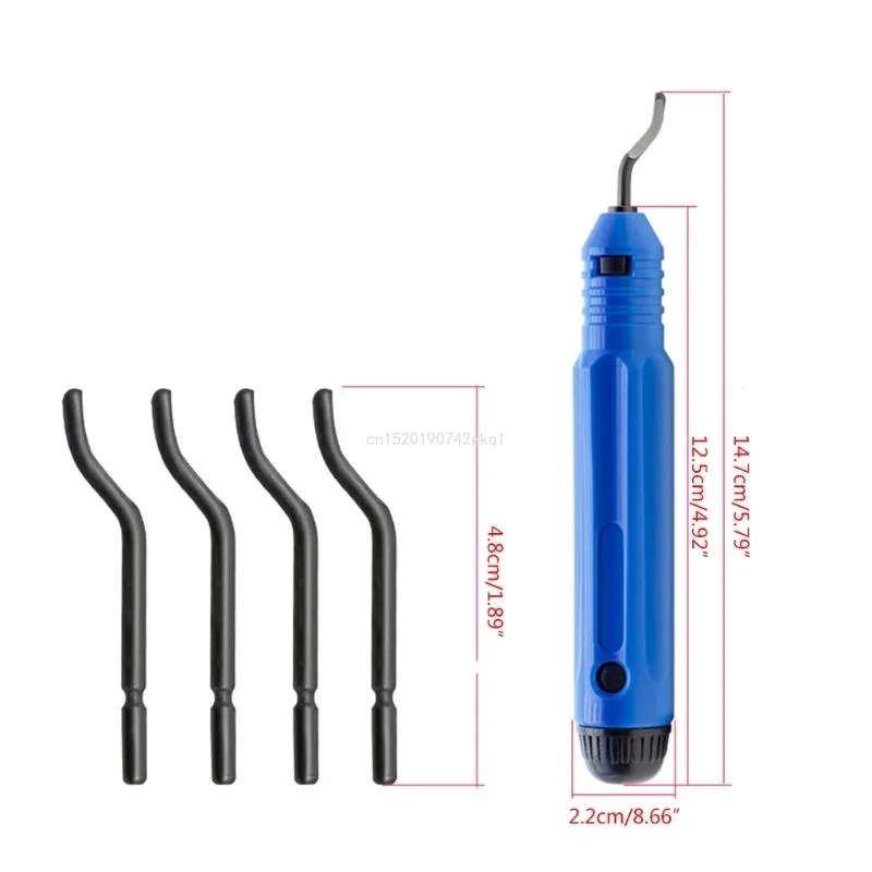 Hand Deburring Tools Flexible Burr Handle With Rotary Burr Cutter For ...