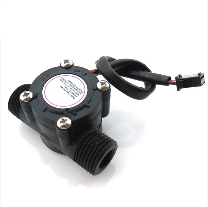 DC5 18V Water Water Flow Sensor Fritzing Hall For Water Control Liquid ...