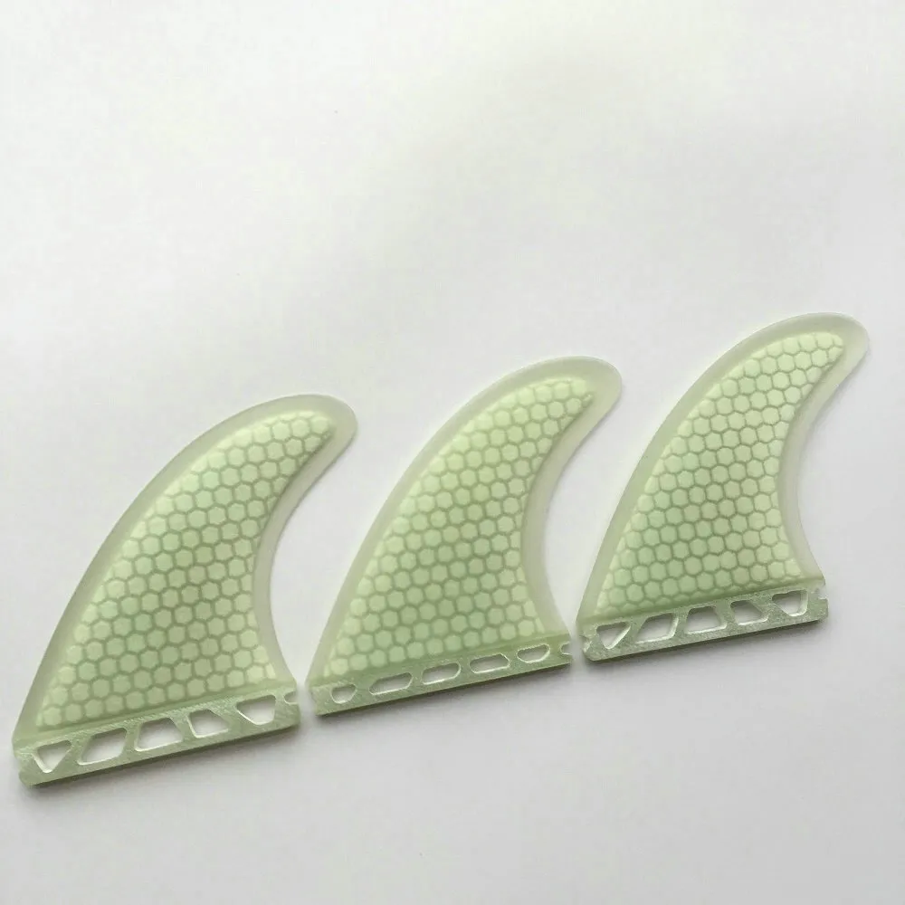 Fiberglass RISECE Surfboard Fins G5 Honeycomb Multicolor SUP Single Tab ...