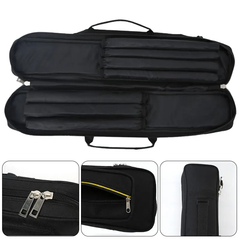 Waterproof Canvas Flute Saxophone Clarinet Bag Portable Instrument ...