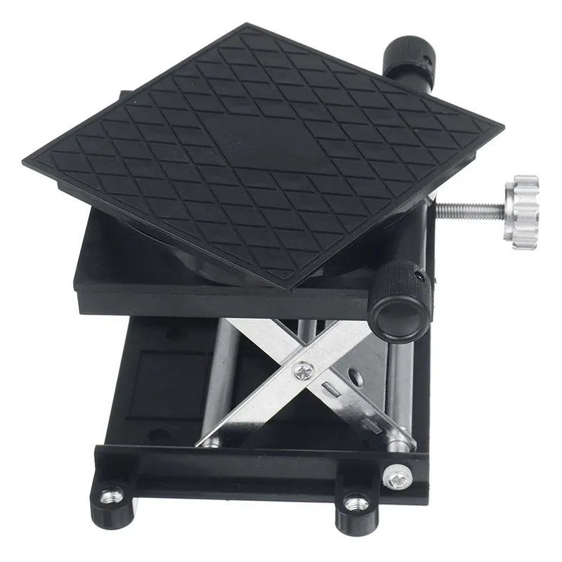 Aluminum Router Table Woodworking Lab Rotating Lift Platform Rack Stand ...