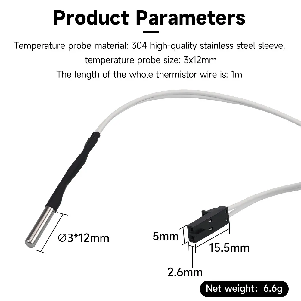 Wholesale MEGA Thermistor For Prusa I3 MK3S+ 3D Printer Parts Thermal ...