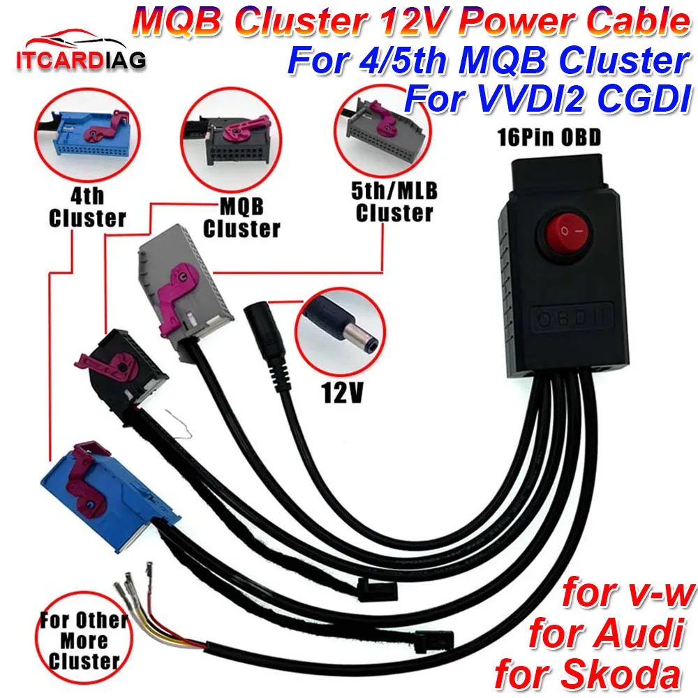 DHgate.com:MQB NEC35XX Cluster 12V Power Cable 4th/5th Cluster Cable ...
