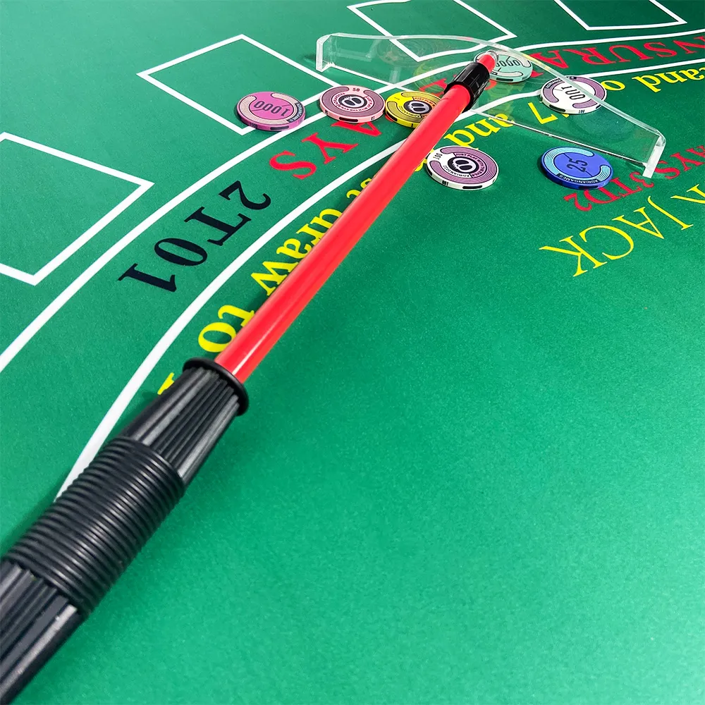 70cm Poker Chip Push Chip Rake Collect Chip Retractable Rake Casino ...