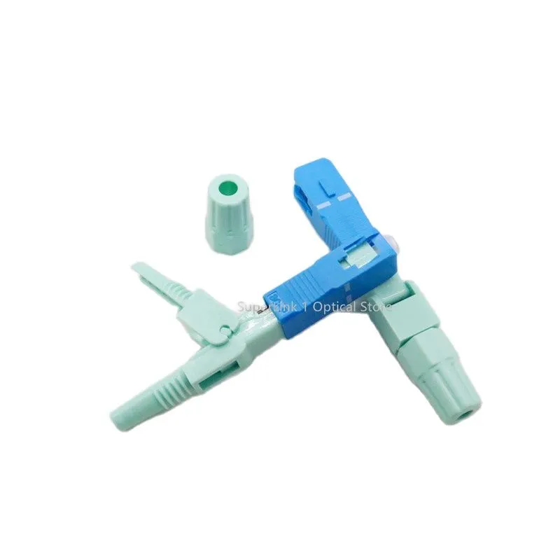 FTTH Tool Single-Mode Cold Connector Fiber Optic Connector SC APC SC ...
